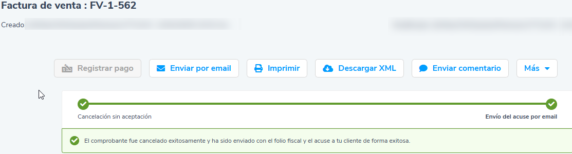 Revisar estados del proceso: cancelación plazo vencido - Portal de ...